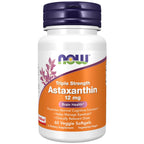 Now Astaxanthin 12 mg veggie softgels