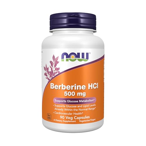Now Berberine HCL multivitamins for wellness