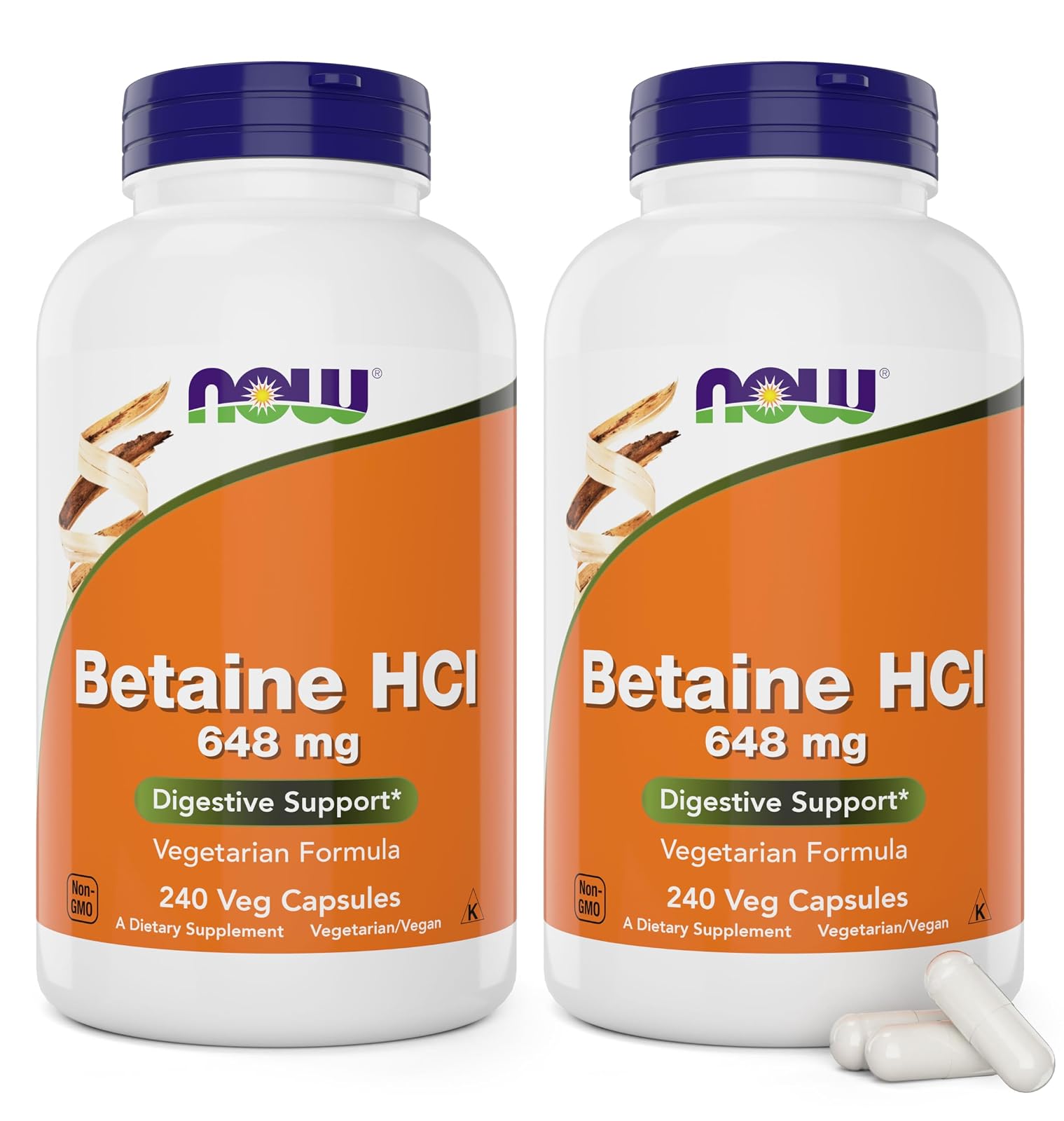 Now Betaine HCl digestive enzymes