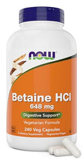 Now Betaine HCl digestive enzymes