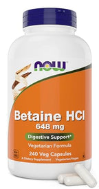 Now Betaine HCl digestive enzymes