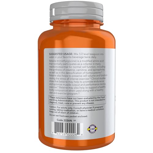 Now Betaine Powder for muscle support