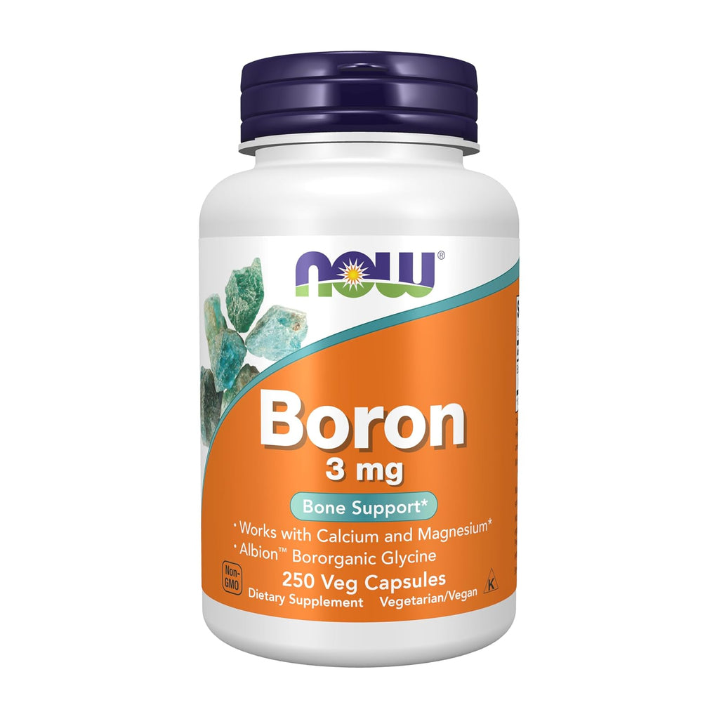NOW Boron 3 mg veg capsules