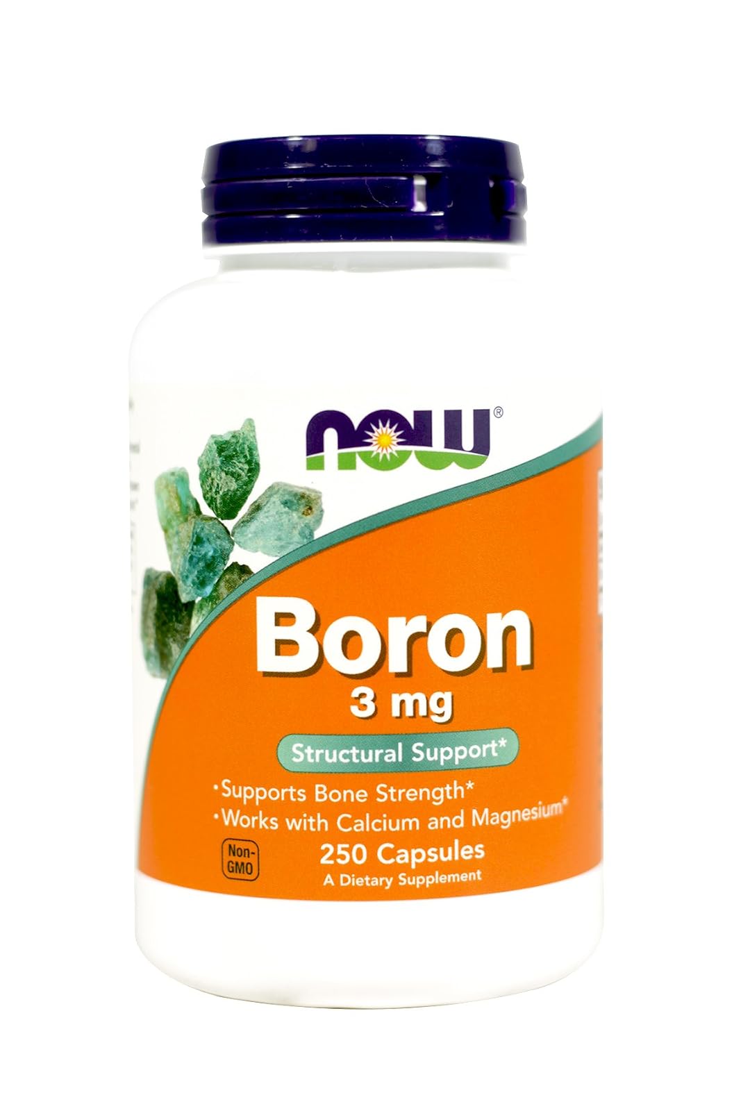 NOW Boron capsules for mineral support
