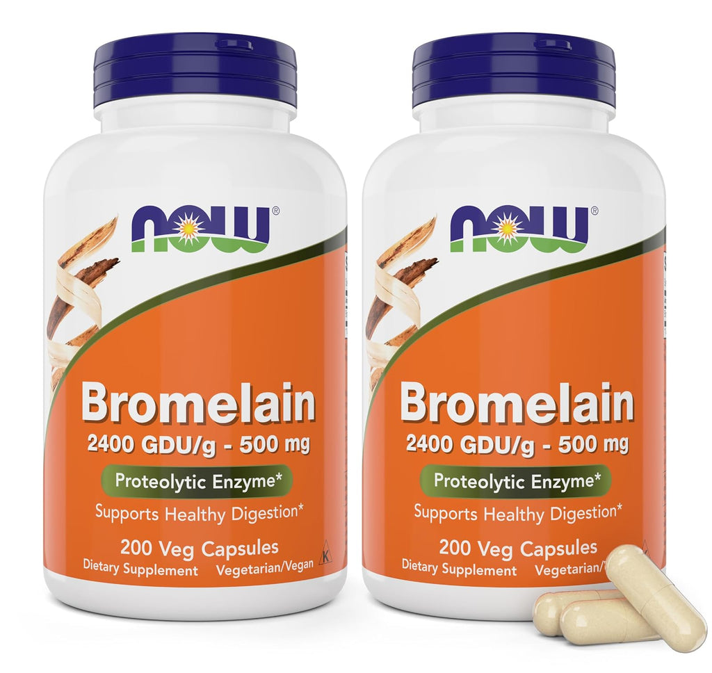 Now Bromelain digestive enzyme supplement