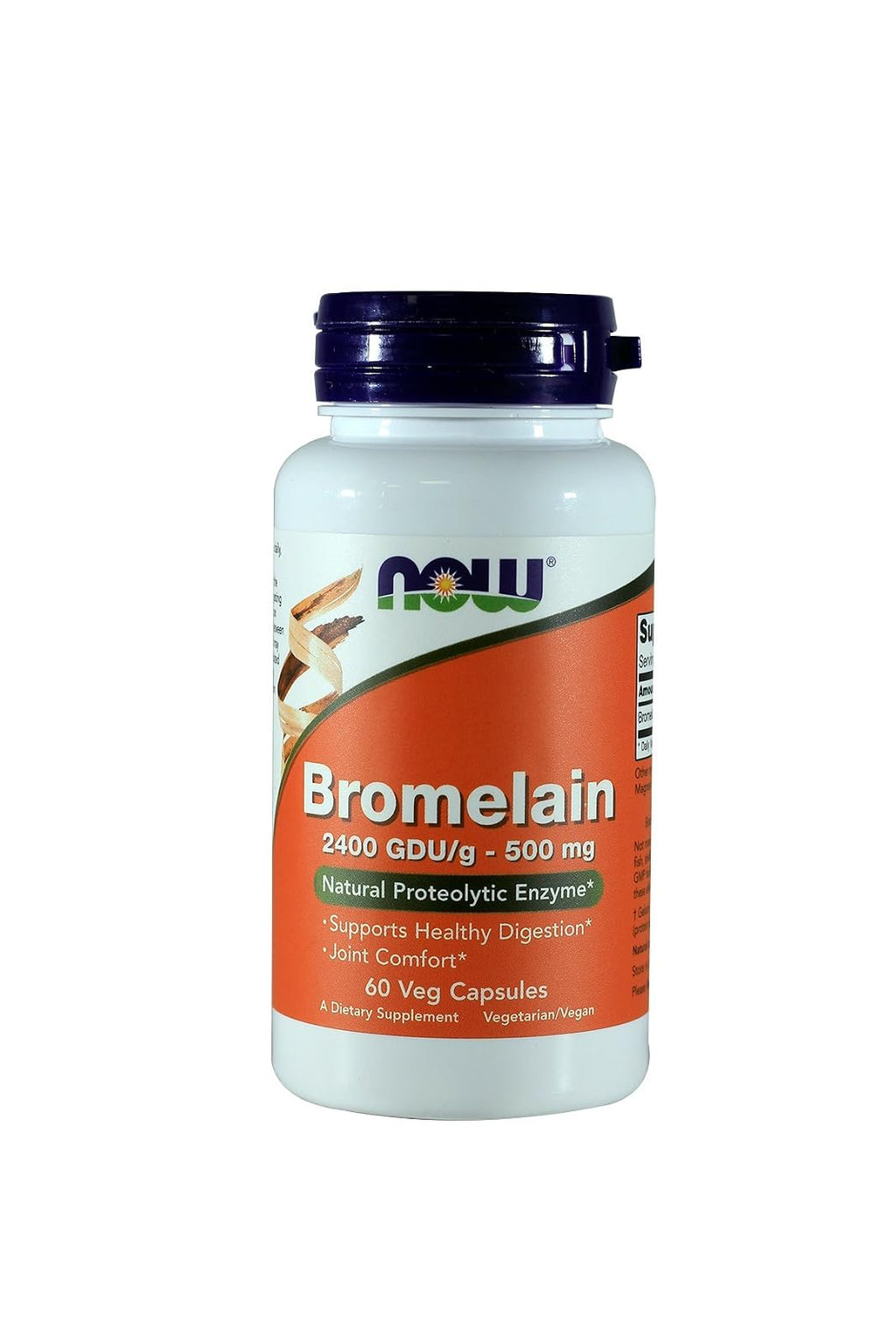 NOW Bromelain digestive enzymes supplement