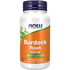NOW burdock root herbal supplement