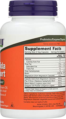 NOW Candida support for vitality