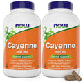 Now Cayenne 500 mg veg capsules