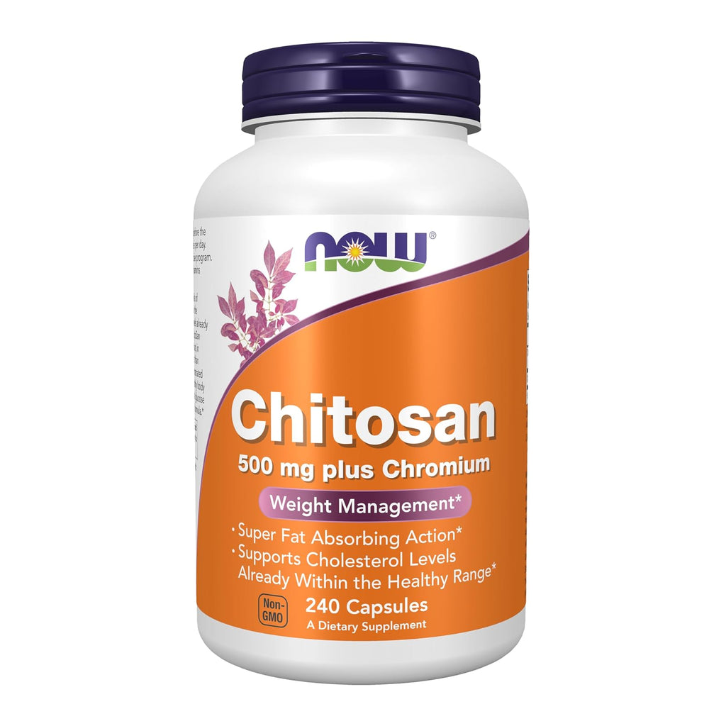 NOW Chitosan 500 mg capsules