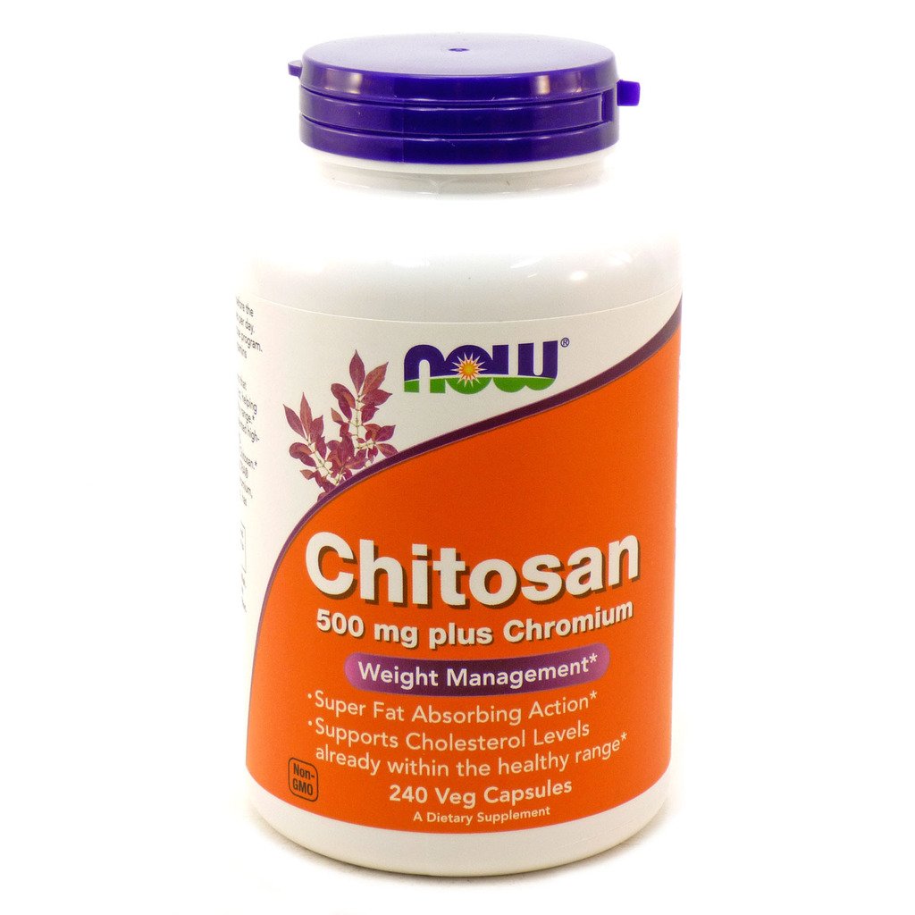 NOW Chitosan chromium capsules for weight loss
