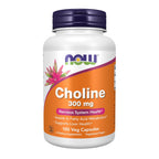 Now Choline 300 mg veg capsules