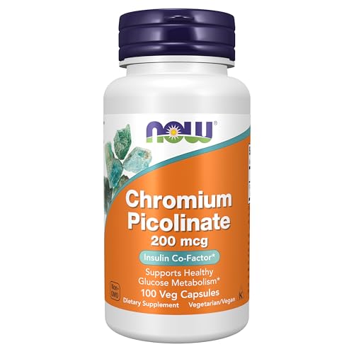 NOW Chromium Picolinate 200 mcg capsules