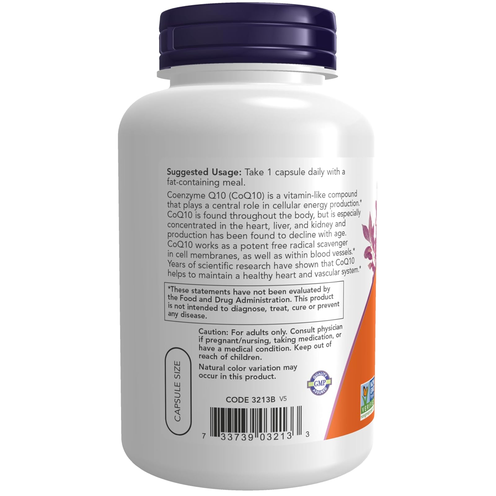NOW coq10 for heart health