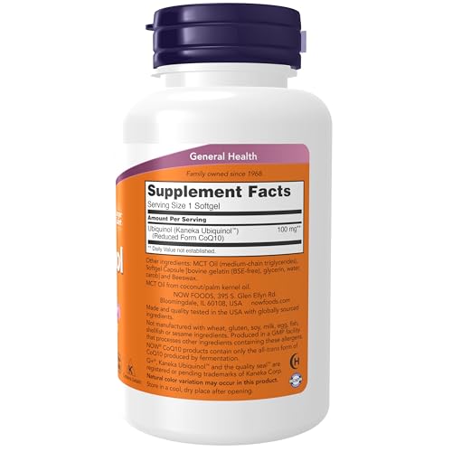 NOW coq10 supports heart health