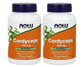 Now Cordyceps 750 mg capsules
