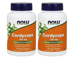 Now Cordyceps 750 mg capsules