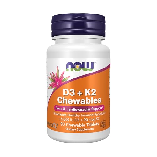 Now D3 K2 chewable vitamins