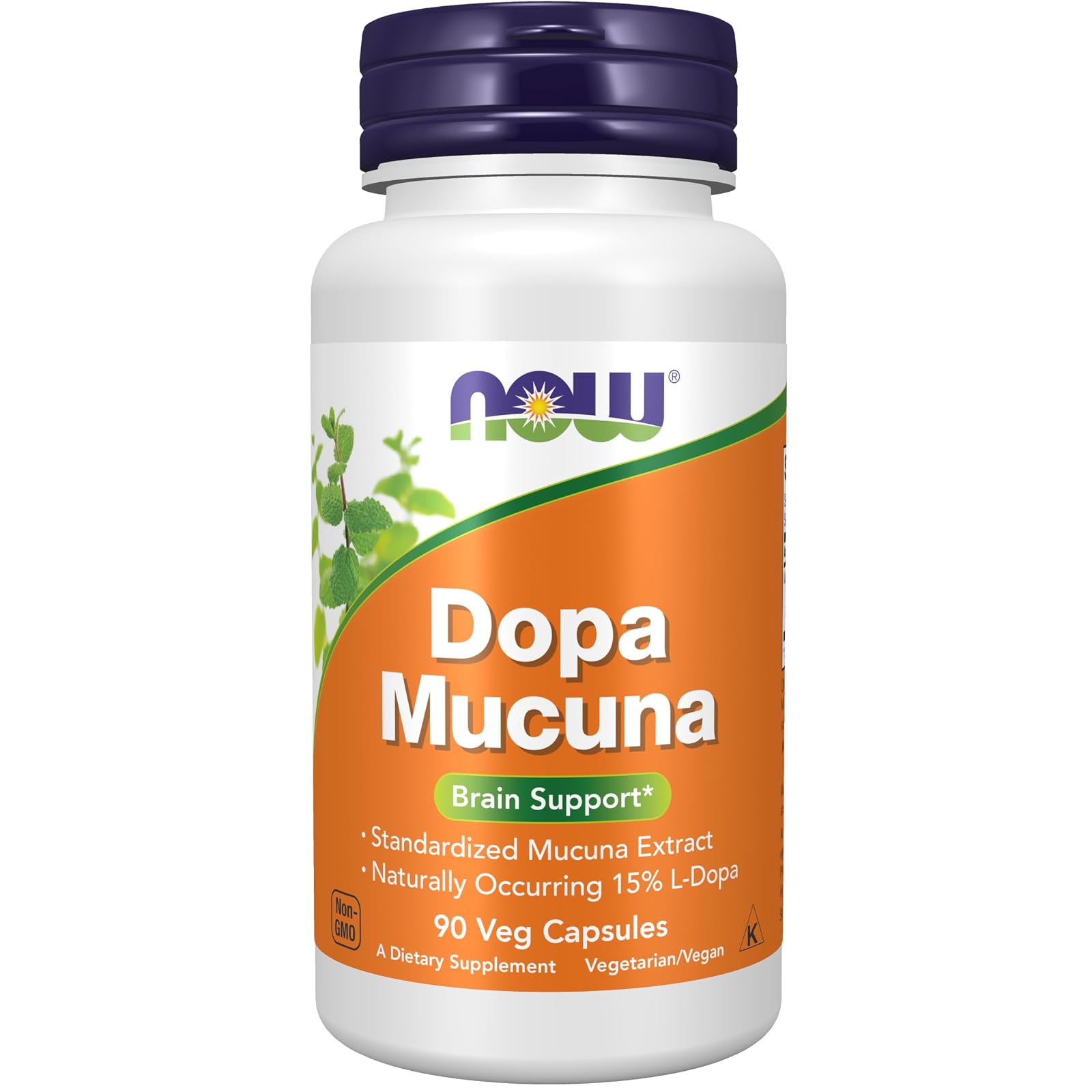 NOW DOPA Mucuna L-Dopa capsules