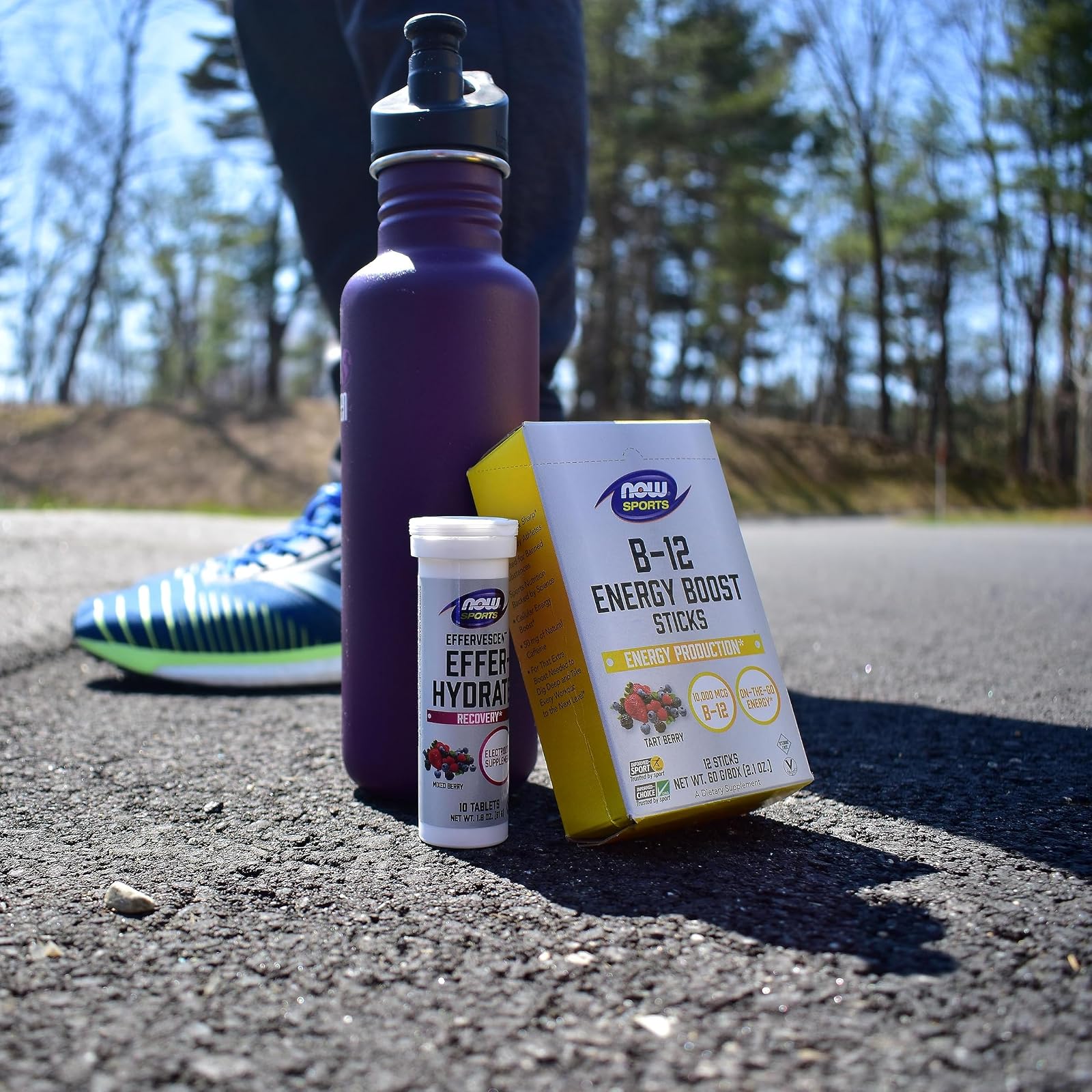 NOW Effer-Hydrate tablets for daily hydration