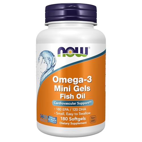 NOW fish oil mini gels
