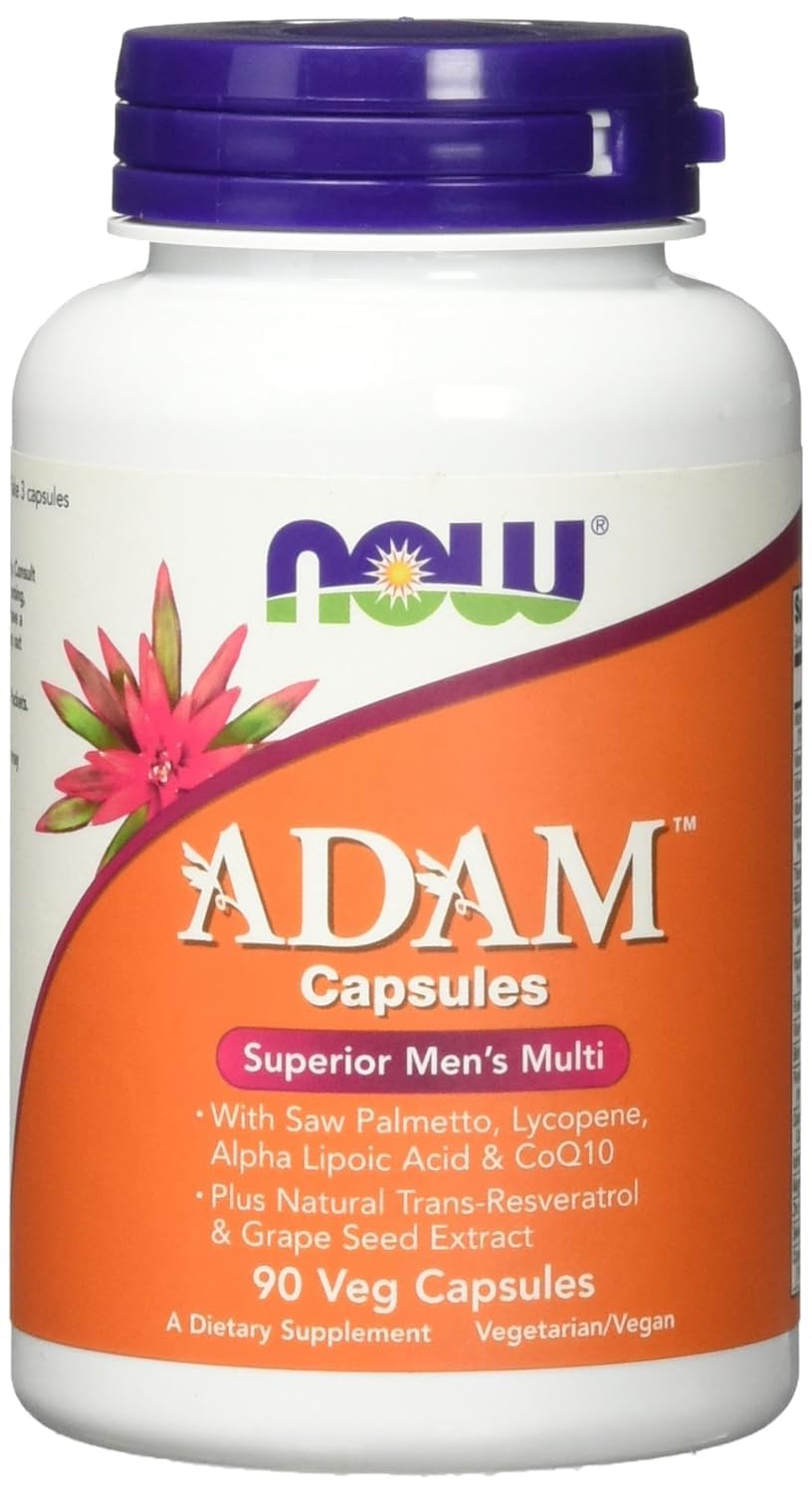 Now Foods ADAM men's multivitamin capsules