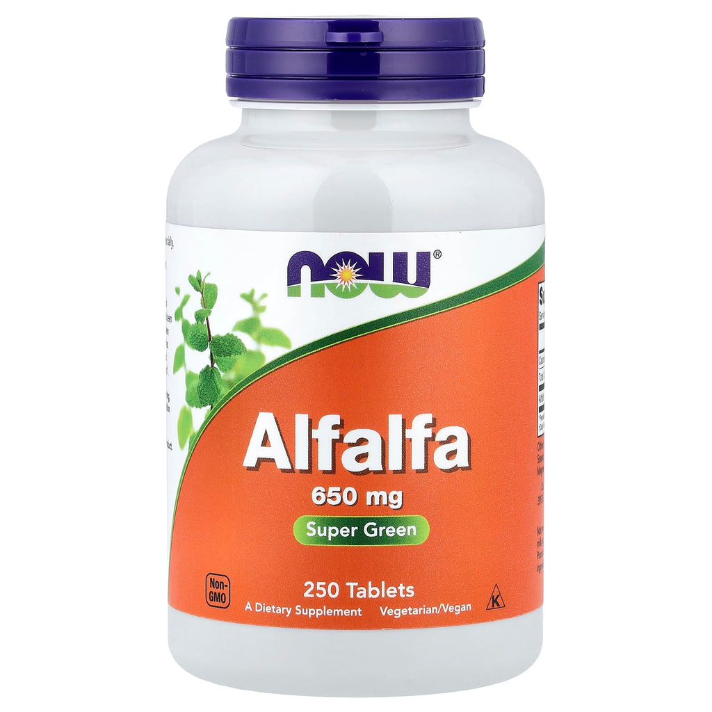 Now Foods alfalfa tablets for digestion