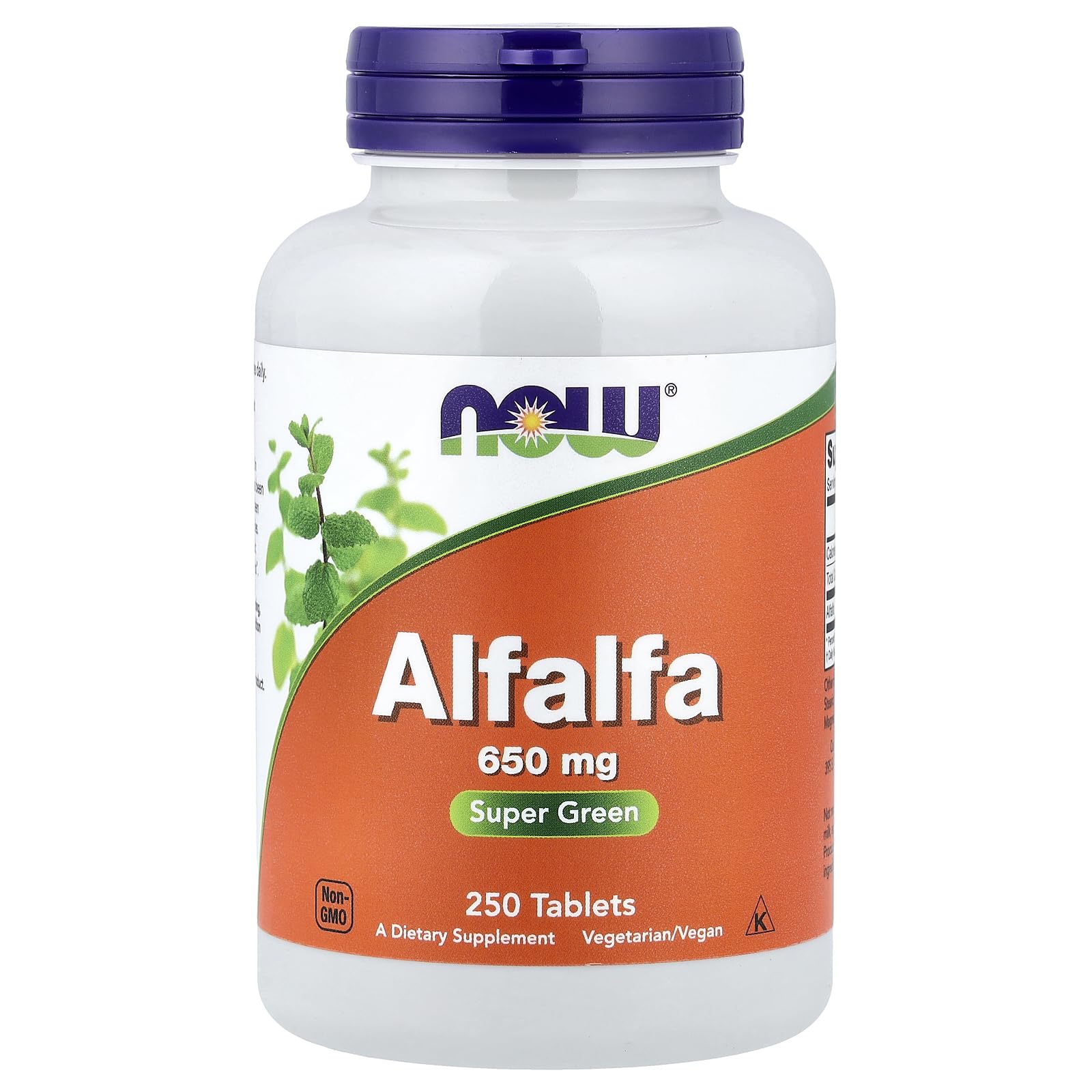 Now Foods alfalfa tablets for digestion