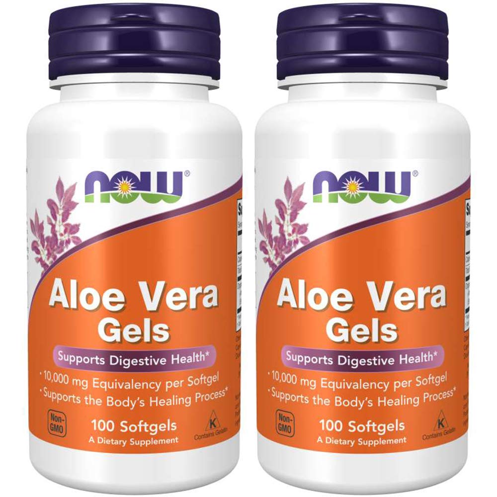 Now Foods aloe vera softgels benefits