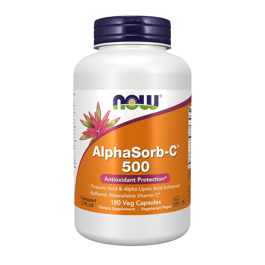 NOW Foods AlphaSorb-C vitamin C capsules