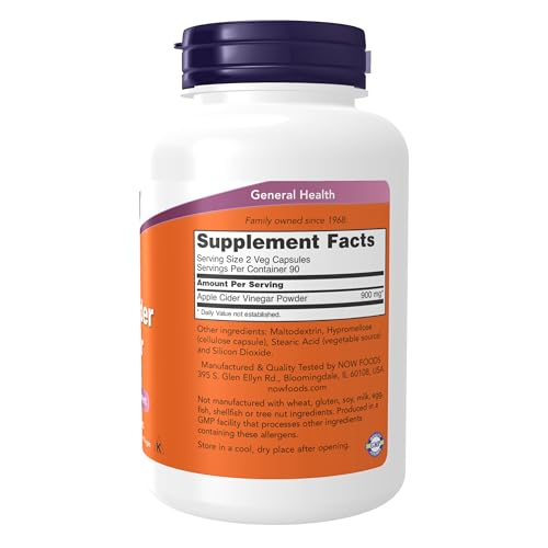 NOW Foods apple cider vinegar capsules