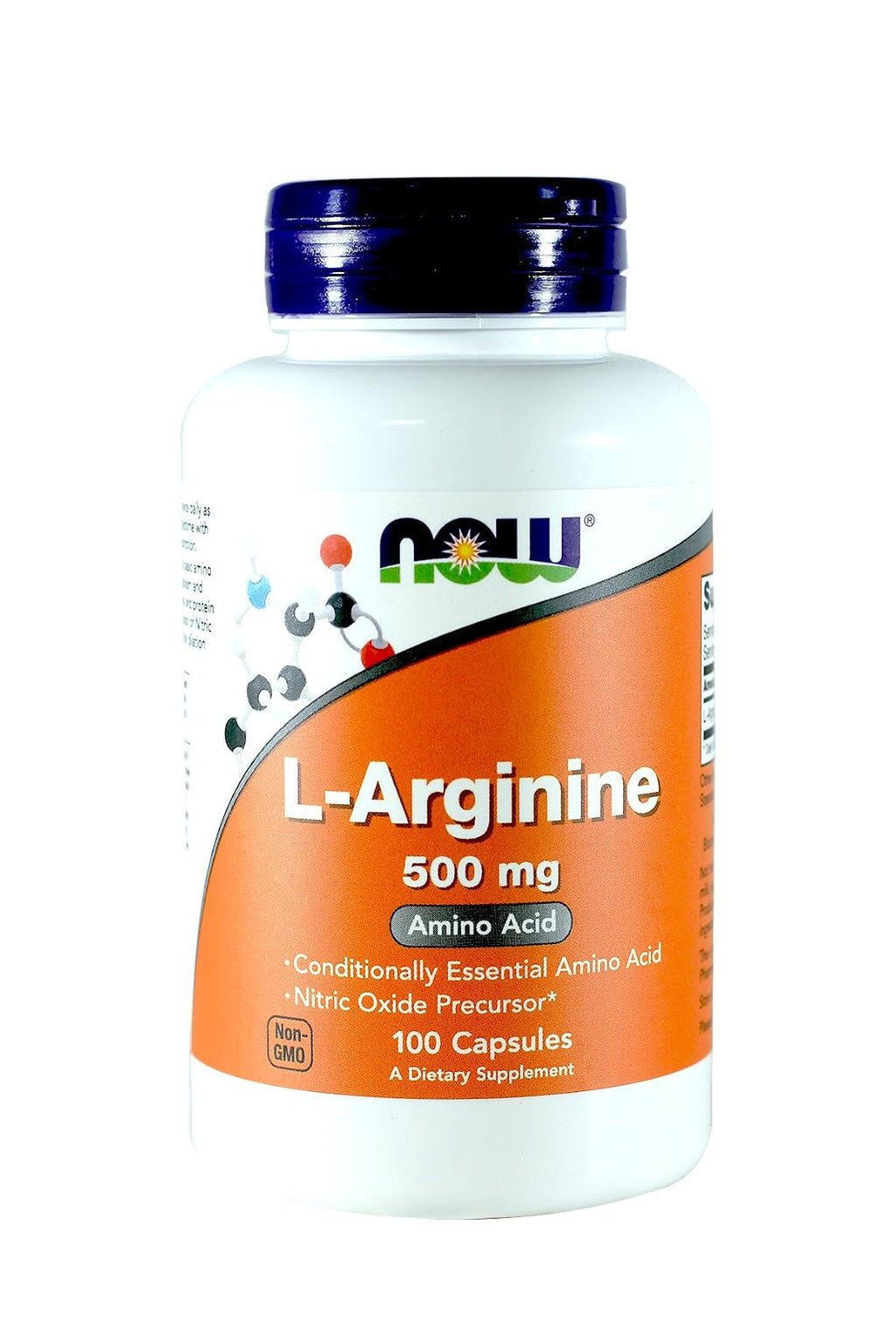 Now Foods Arginine 500 mg capsules