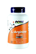 Now Foods Arginine 500 mg capsules