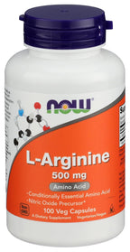 Now Foods Arginine 500 mg capsules