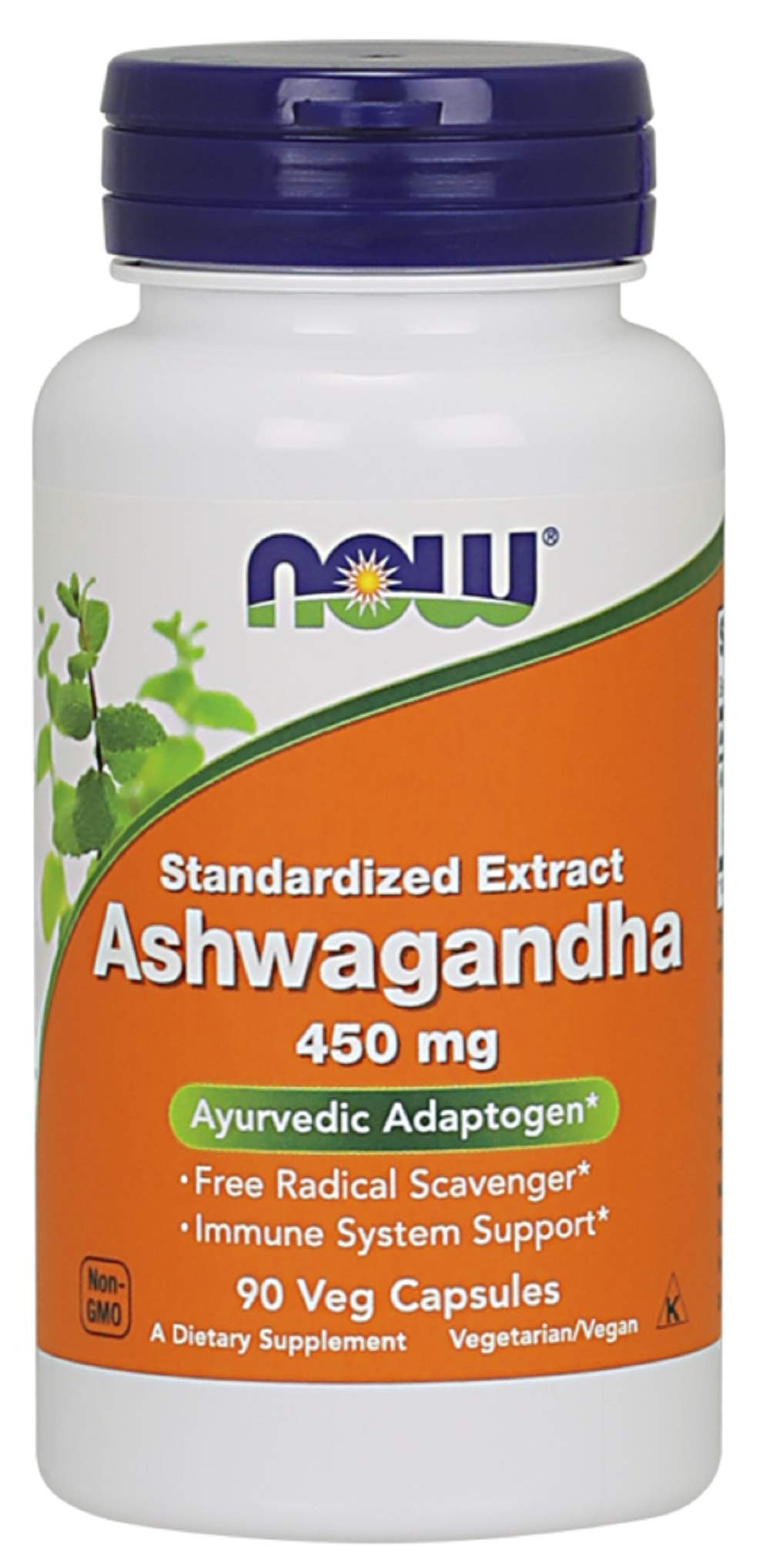 NOW Foods Ashwagandha 450 mg capsules
