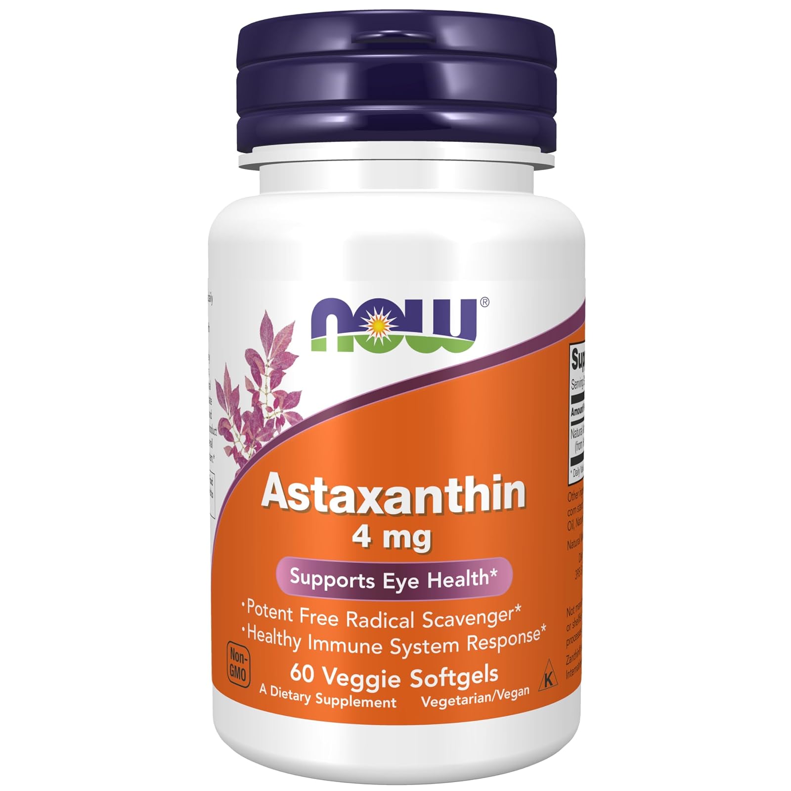 NOW Foods Astaxanthin 4 mg softgels