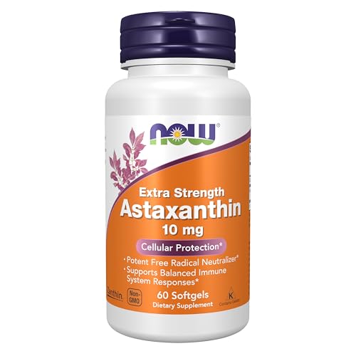 NOW Foods Astaxanthin antioxidant benefits