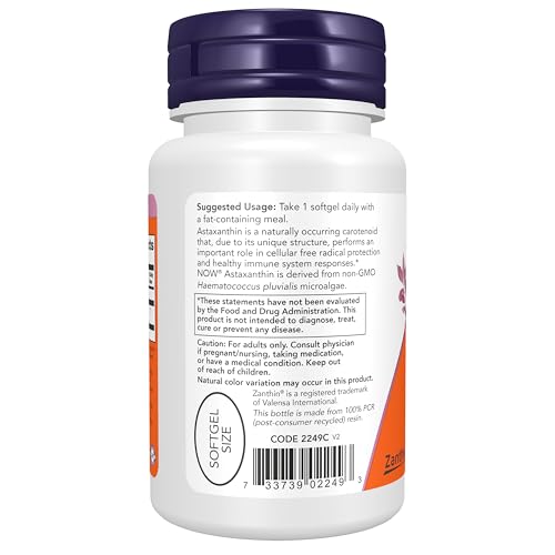 Now Foods Astaxanthin for eye health