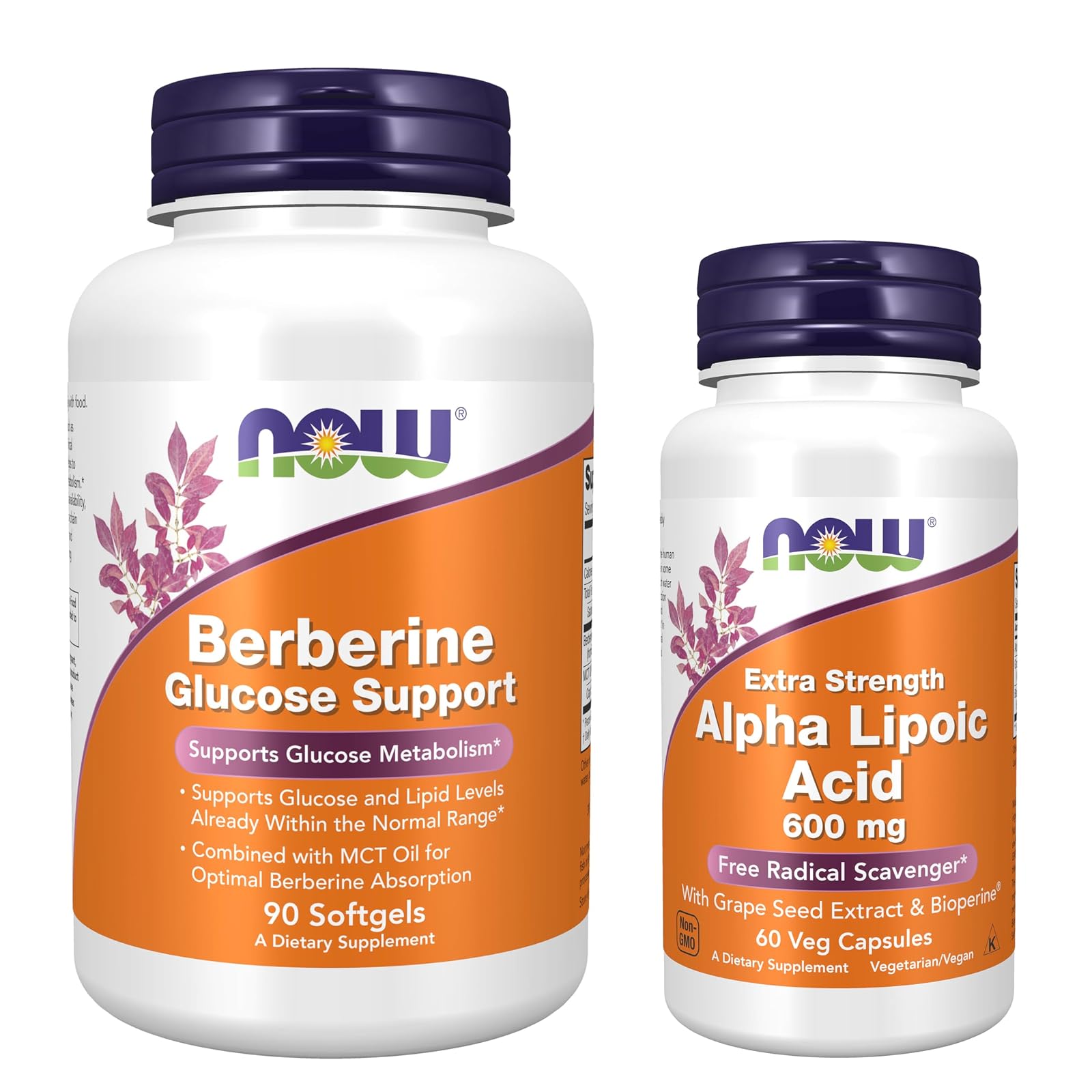 Now Foods Berberine multivitamin capsules