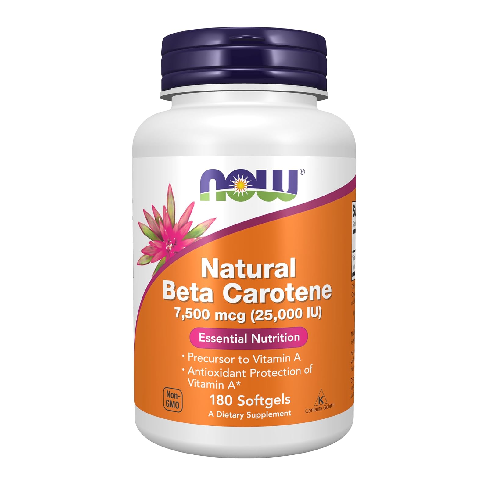 Now Foods beta carotene softgels