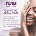 NOW Foods biotin supplement benefits