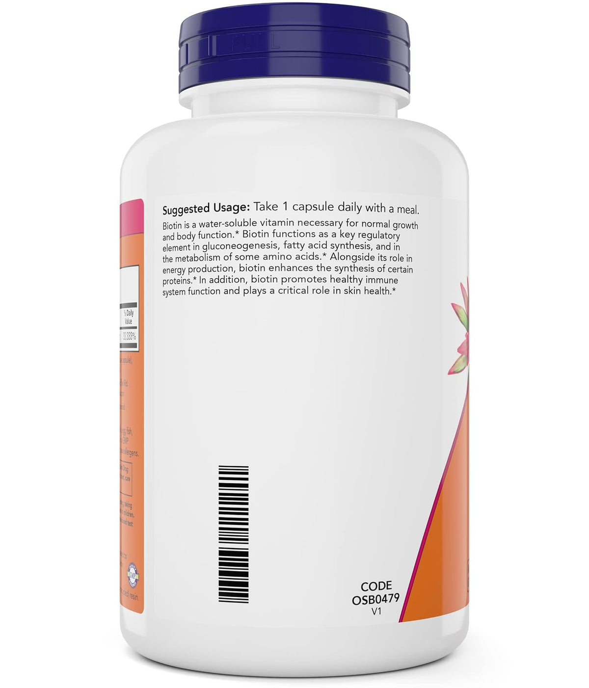 NOW Foods biotin supplement benefits