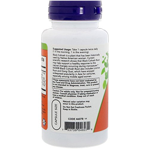 NOW Foods black cohosh benefits