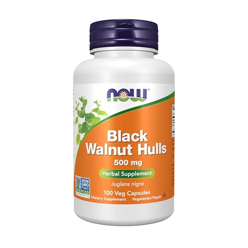 NOW Foods black walnut hulls capsules