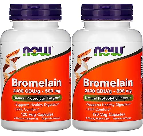 Now Foods bromelain digestive support capsules