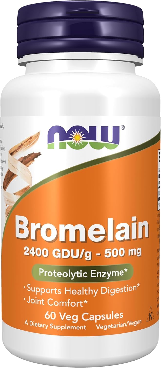 Now Foods bromelain digestive support capsules