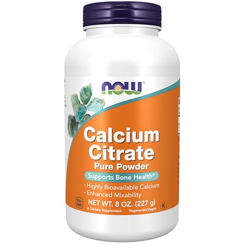NOW Foods calcium citrate powder supplement