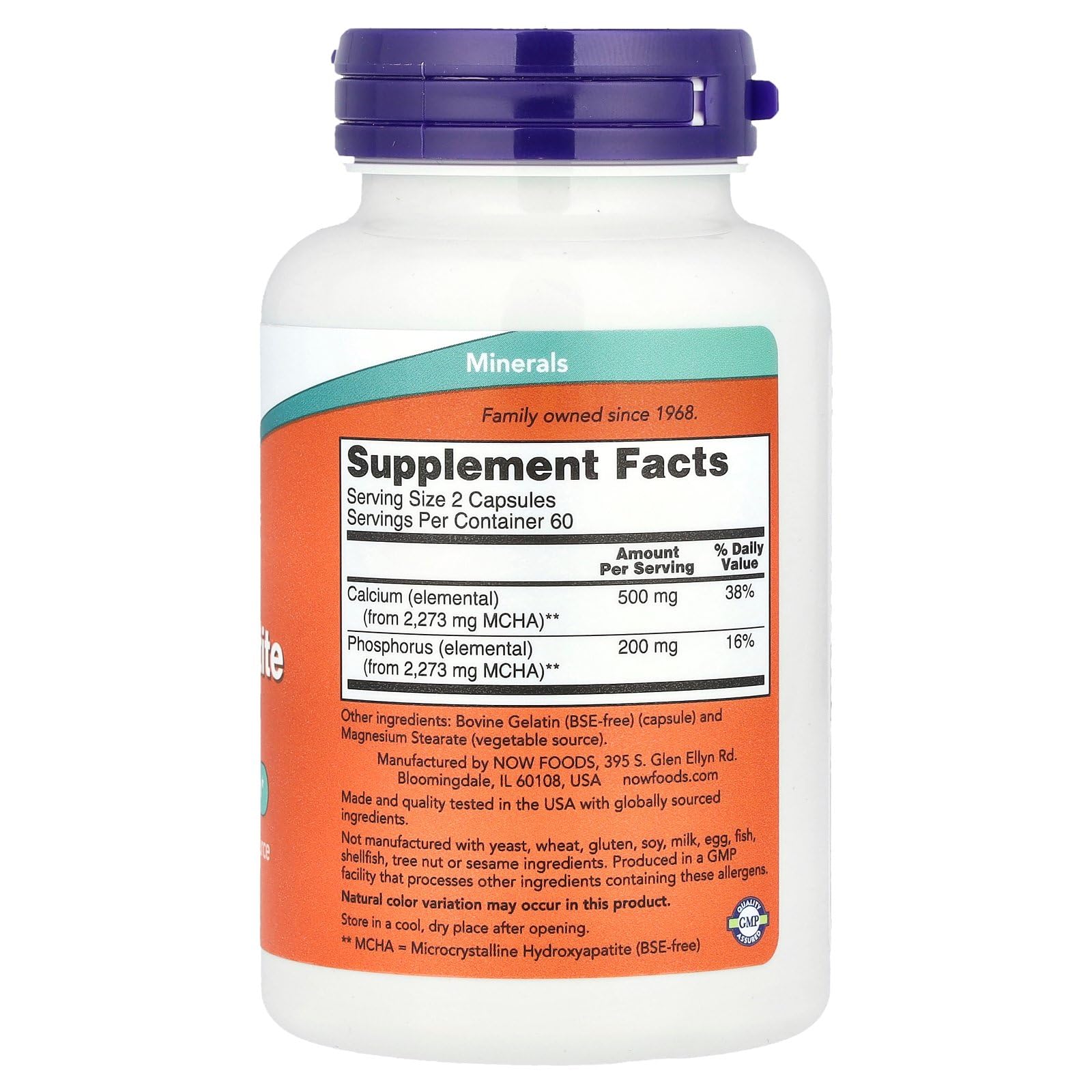 Now Foods calcium for enhanced absorption