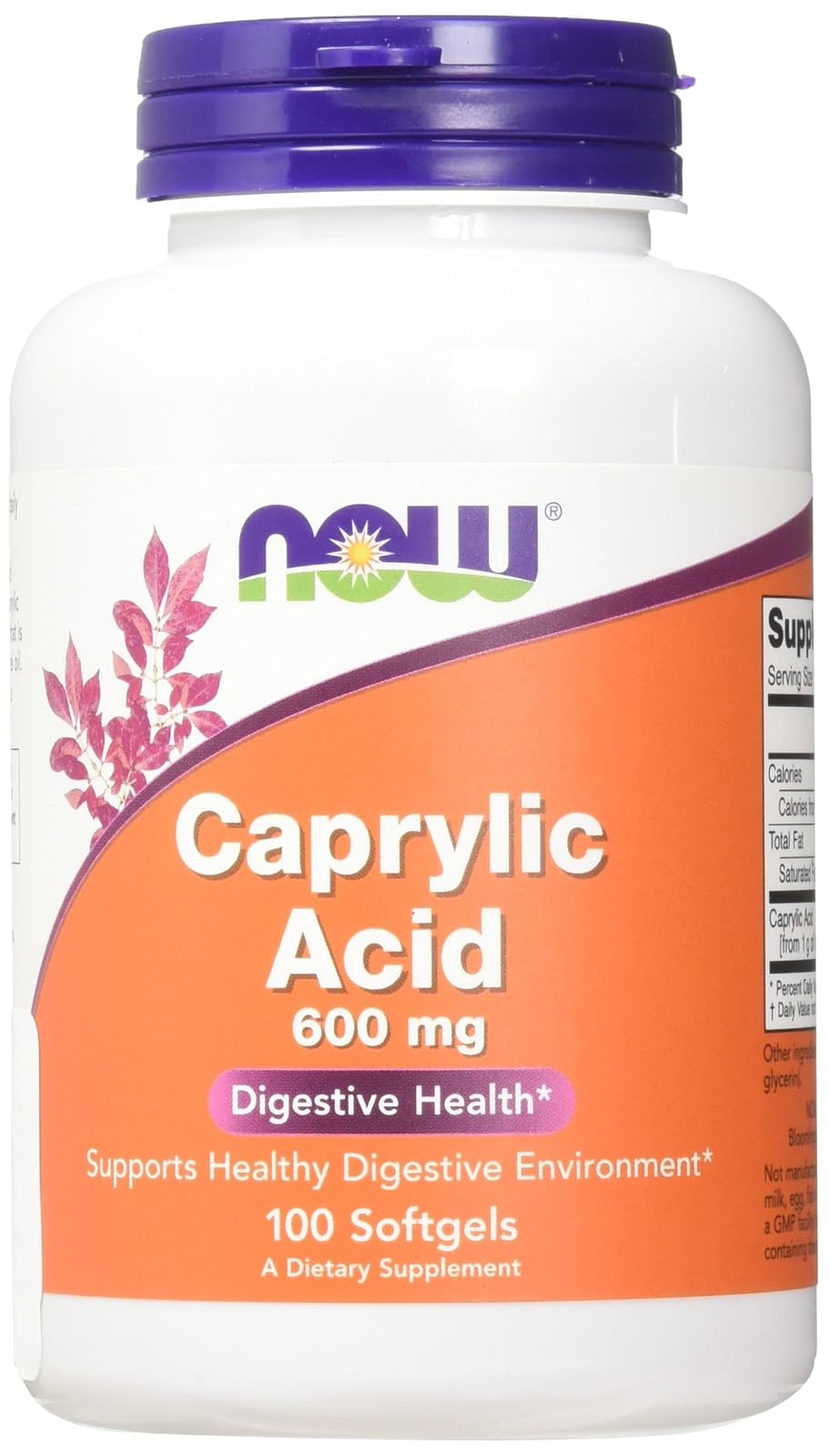 Now Foods Caprylic Acid softgels