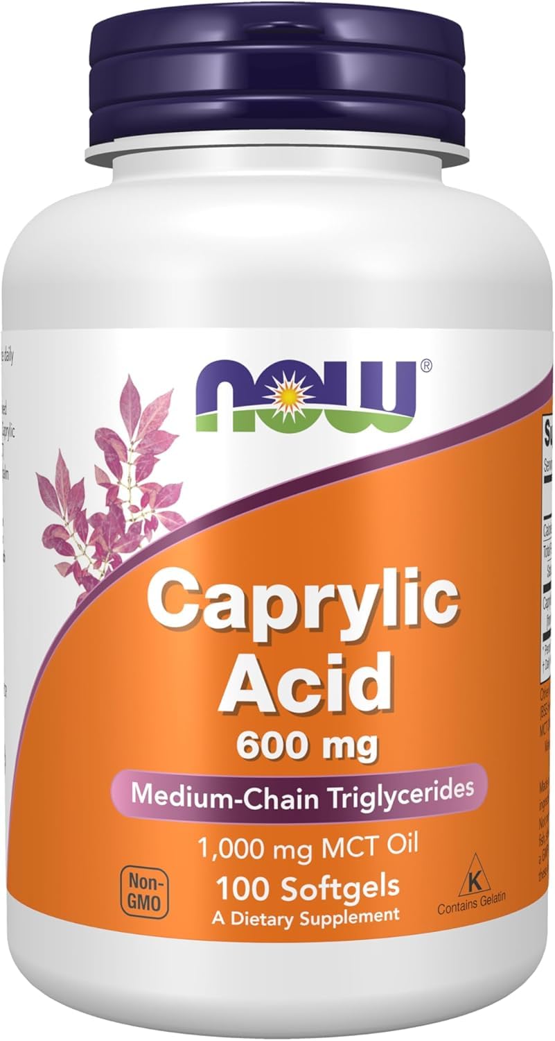 Now Foods caprylic acid softgels